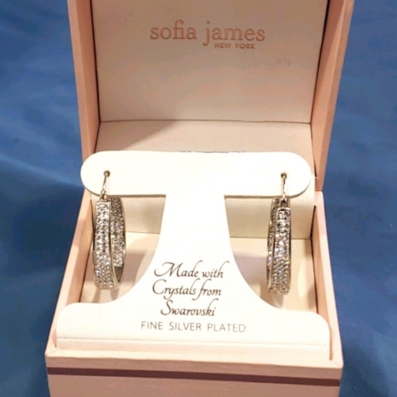 sofia James | Jewelry | Sofia James Clear Crystals From Swarovski ...